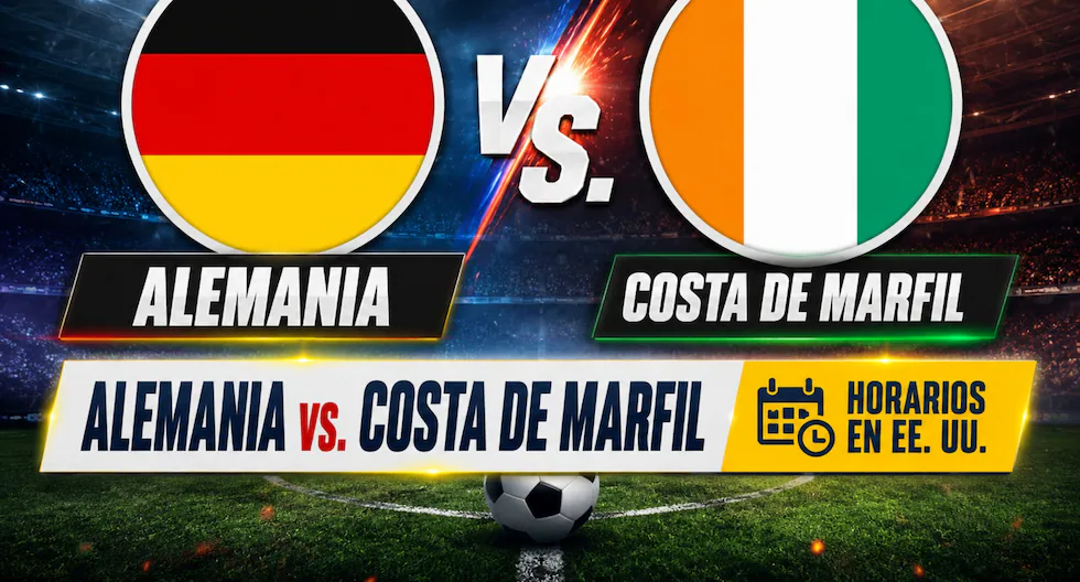 Alemania vs Costa de Marfil: horarios Mundial 2026 USA | Albirroja Mundial