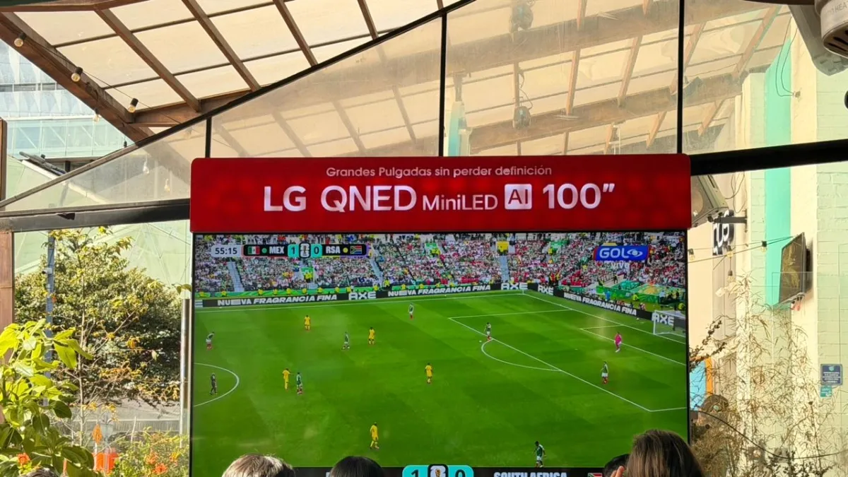 LG presenta TV 100 pulgadas con IA para el Mundial 2026 | Albirroja Mundial